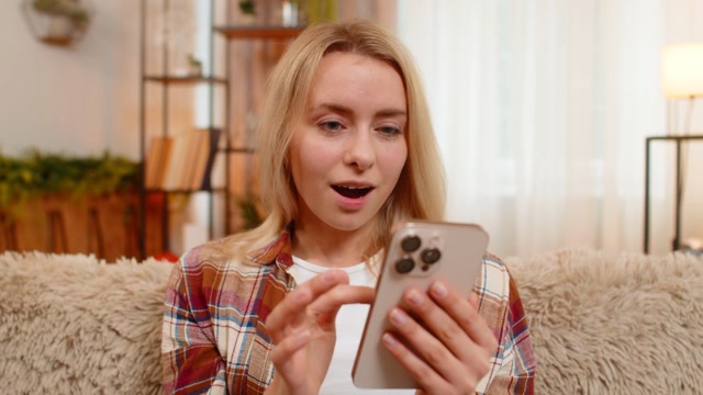 Woman Surprised Stock Footage: Royalty-Free Video Clips - Storyblocks