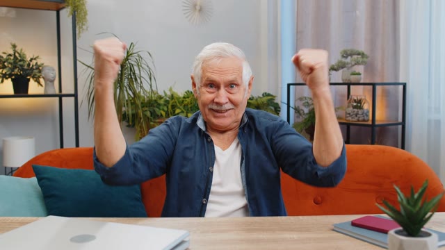 Successful Old Man Stock Footage: Royalty-Free Video Clips - Storyblocks