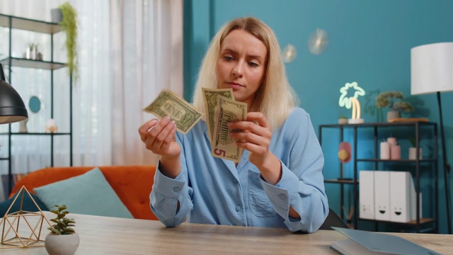 Girl Needing Money Stock Footage: Royalty-Free Video Clips - Storyblocks