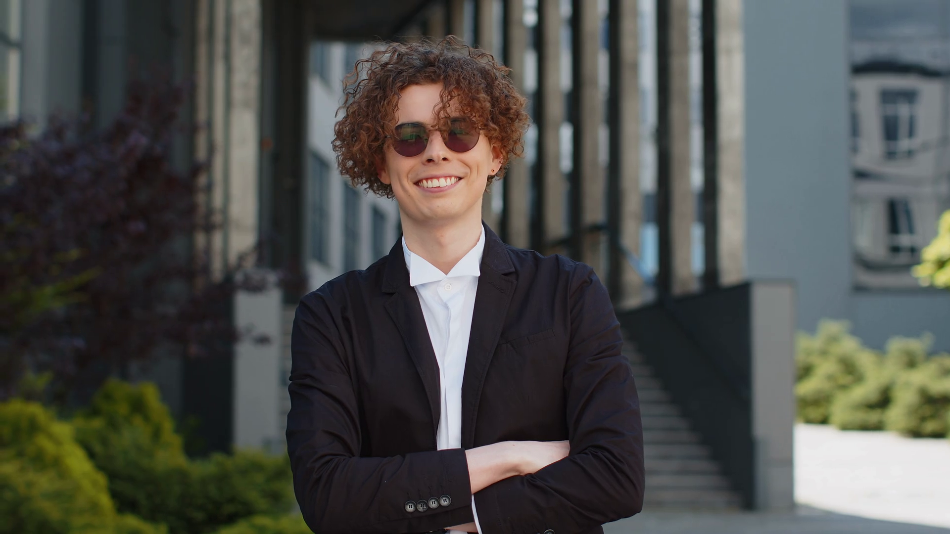 Smart Looking Young Businessman In Suit Stock Footage SBV-351859370 ...