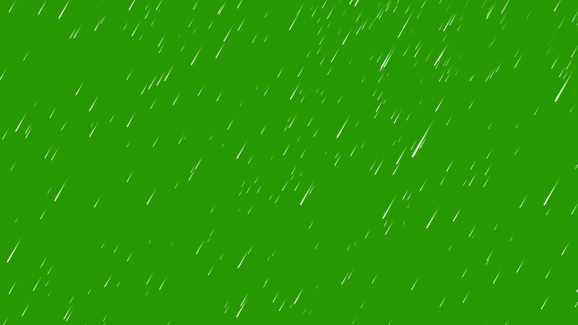 Loopable Falling Rain Animation On Green Stock Motion Graphics SBV ...