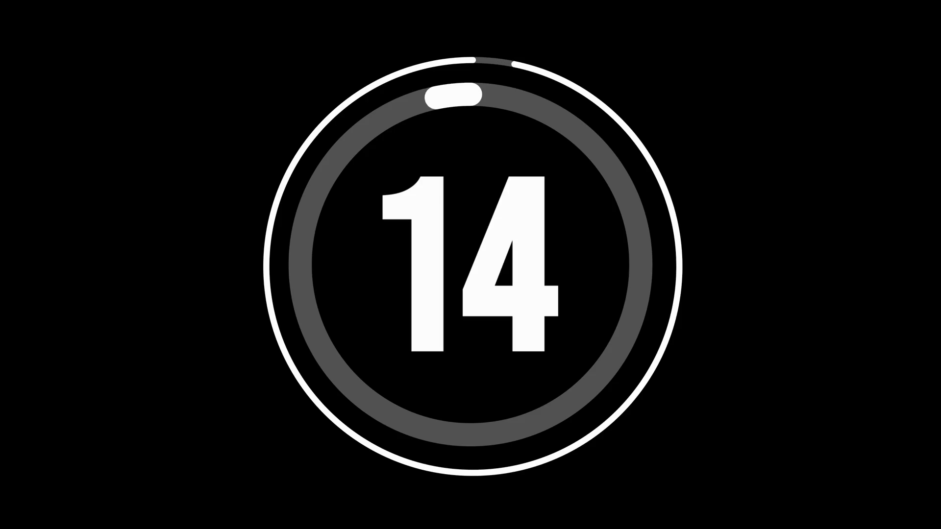 15 Seconds Countdown Timer Countdown Timer Stock Motion Graphics SBV ...
