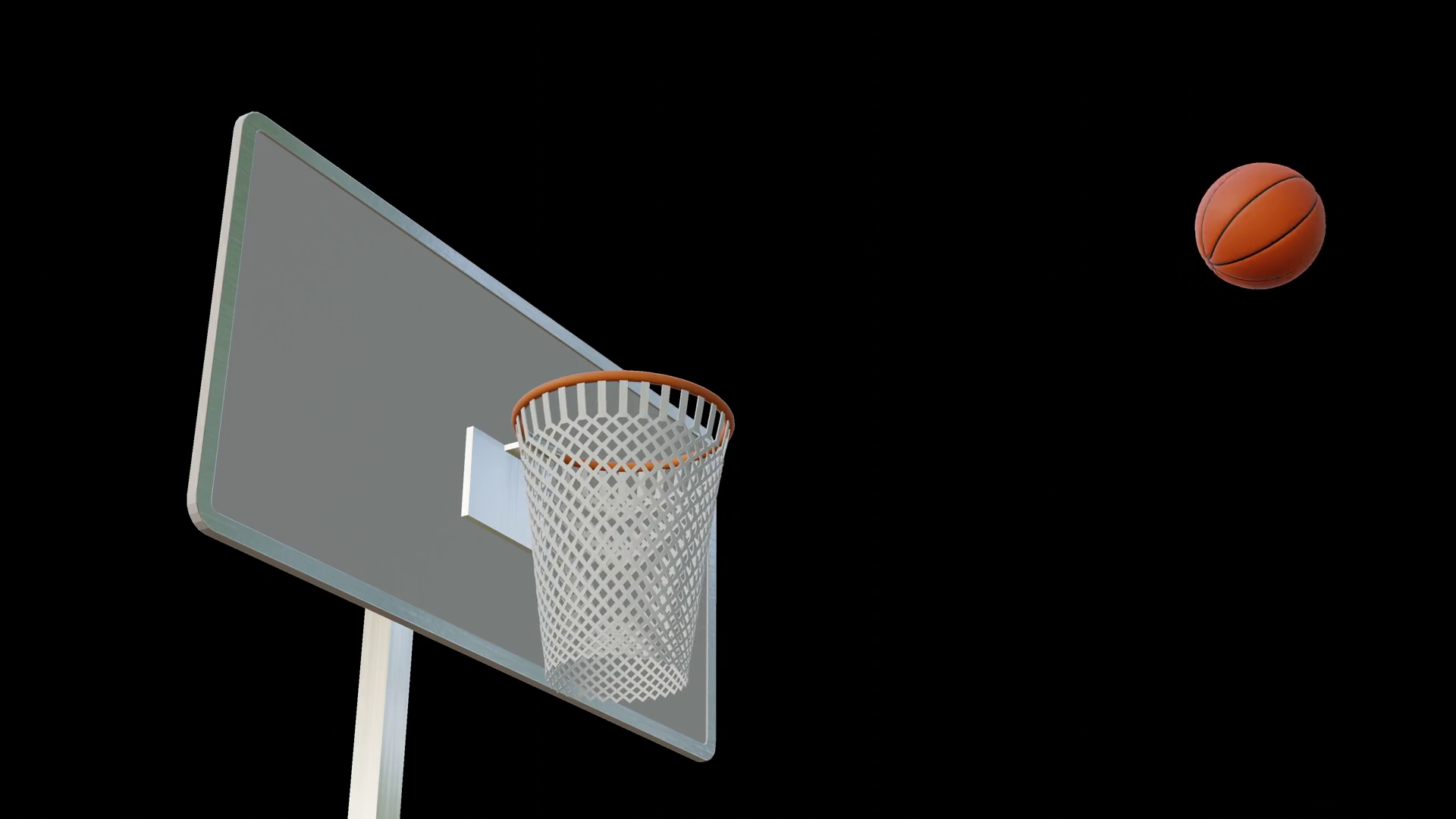 Basketball Goal Animation On Alpha Channel Stock Motion Graphics SBV ...