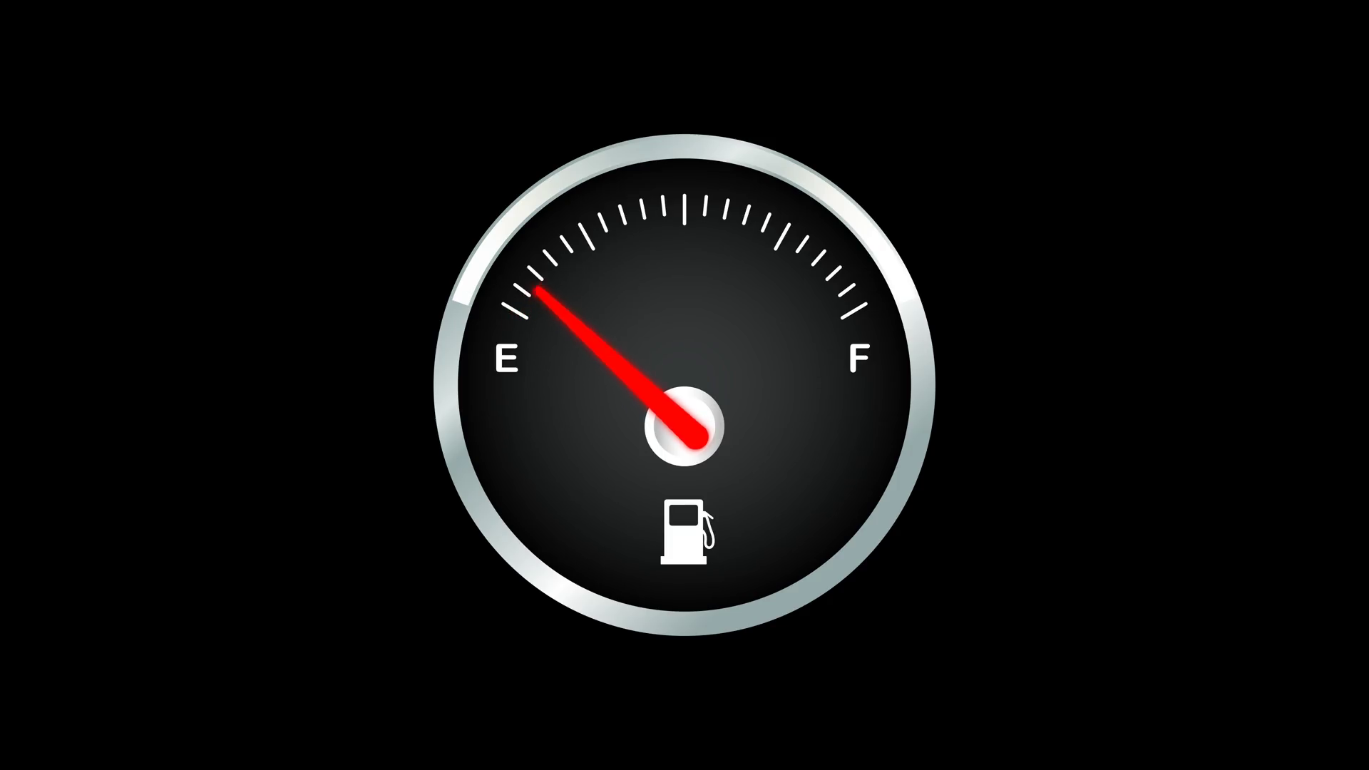 Animation Of Fuel Indicator Full Hd 4k Stock Motion Graphics SBV ...