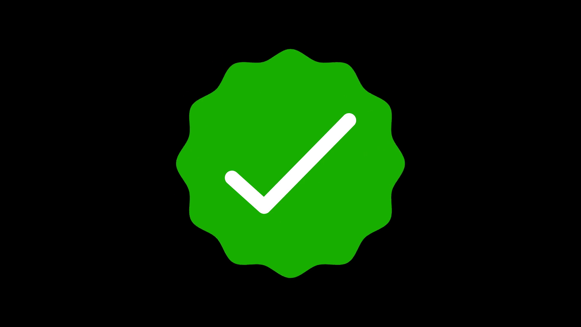 Check Mark Animation Flat Modern Style On Stock Motion Graphics SBV ...