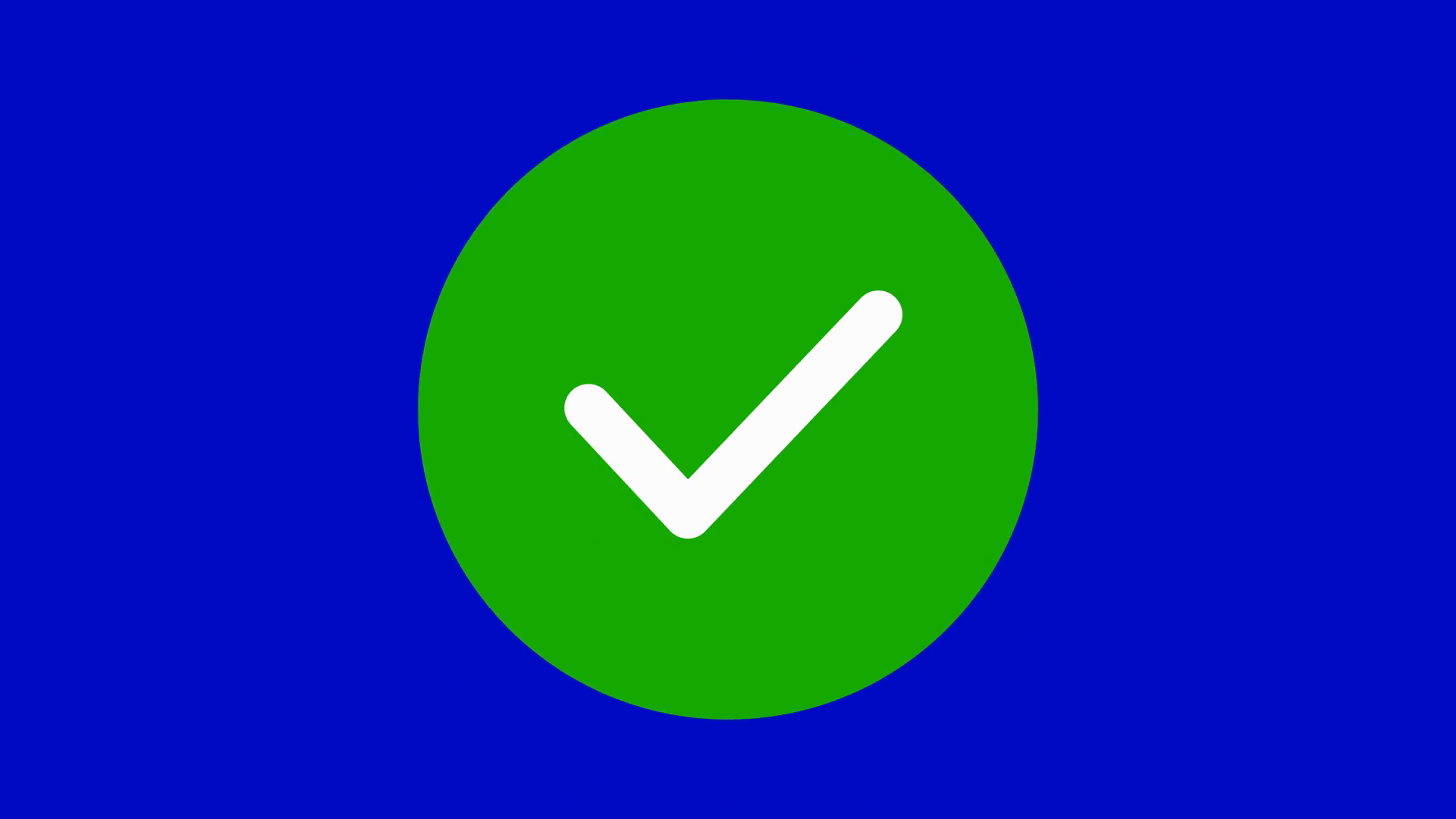 Check Mark Animation In Flat Modern Style Stock Motion Graphics SBV ...