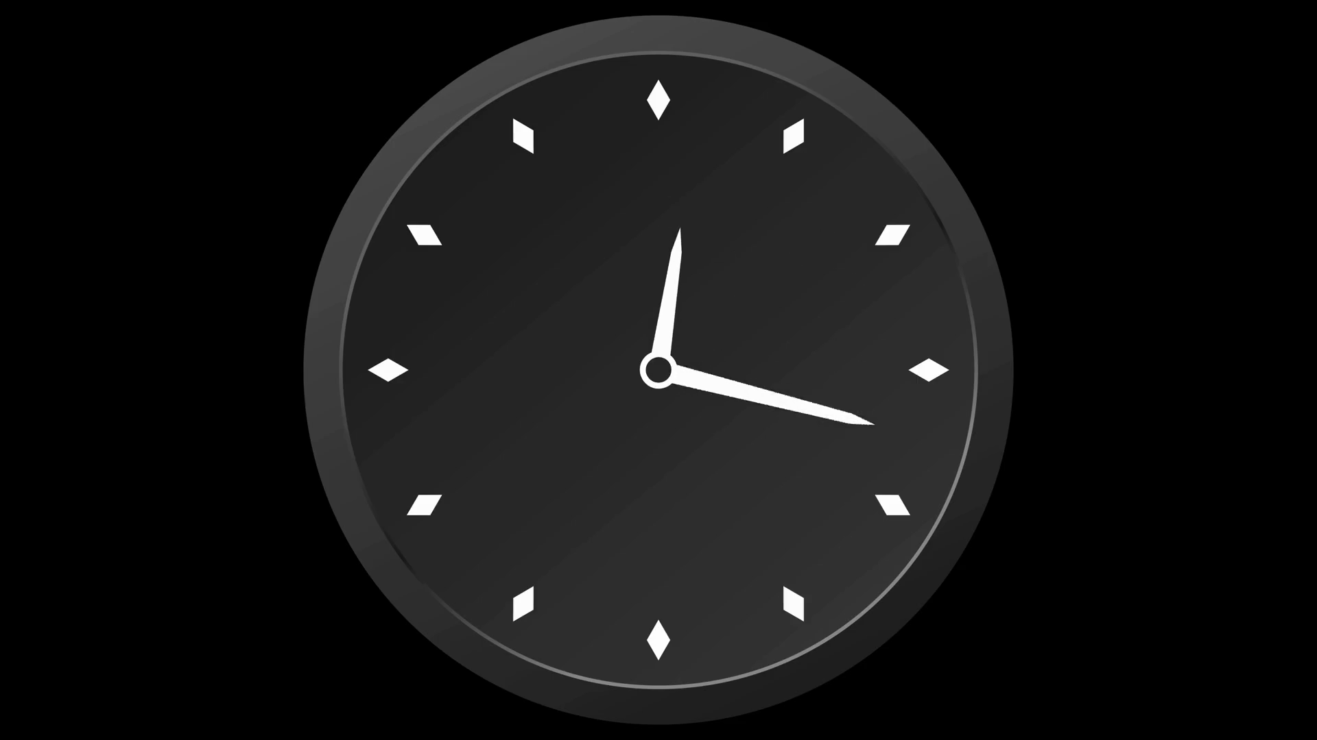 Clock Time Animation Looped Background Round Stock Motion Graphics SBV ...