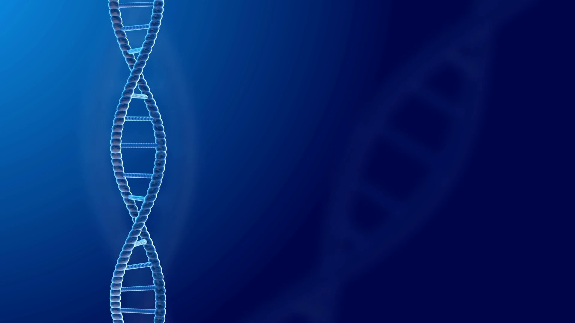 Dna Animation On Blue Background Full Hd 4k Stock Motion Graphics SBV ...
