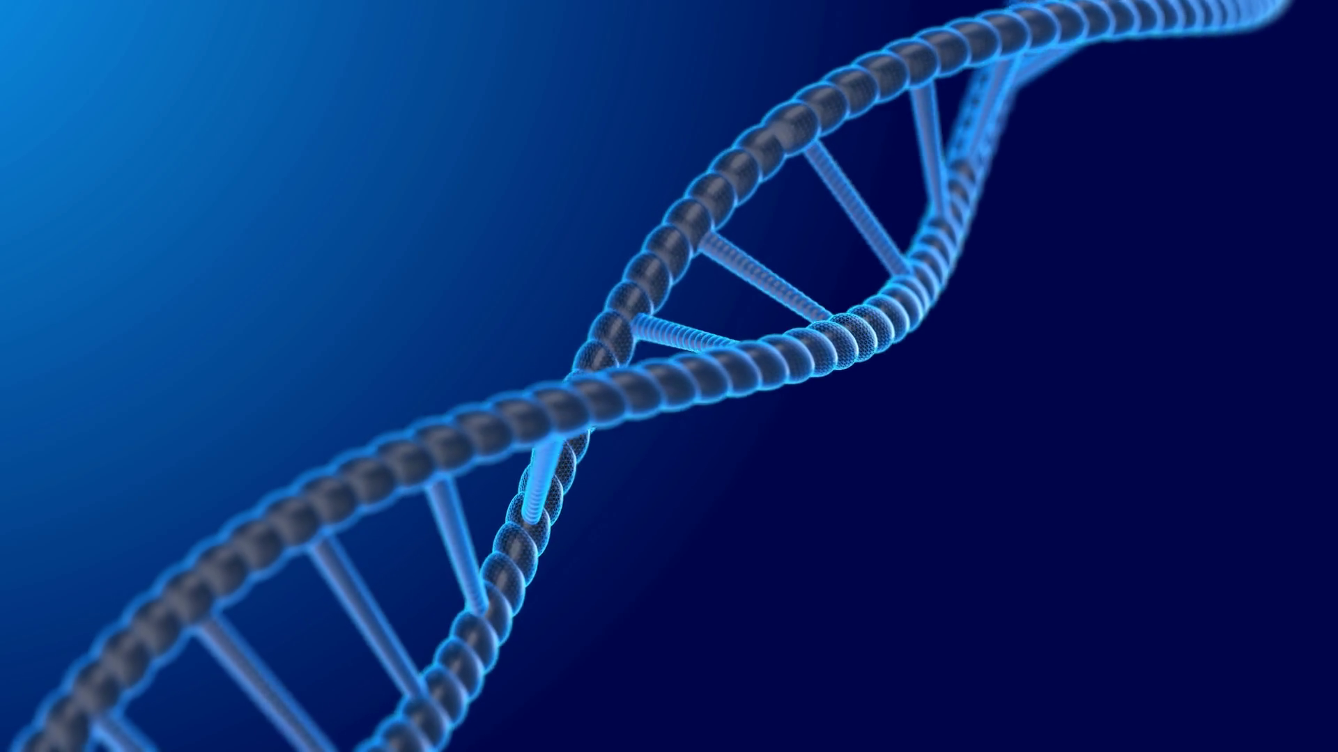 Dna Animation On Blue Background Full Hd 4k Stock Motion Graphics SBV ...