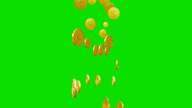 Money Falling Green Screen | Business motion backgrounds - Storyblocks