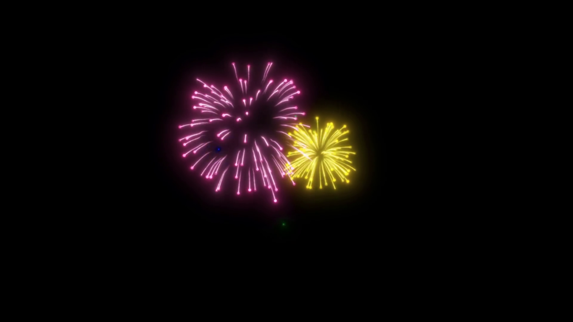 Fireworks In Night Sky Firework Celebration Stock Motion Graphics SBV ...