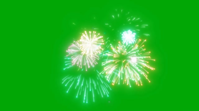 Fireworks Green Screen Stock Footage: Royalty-Free Video Clips ...