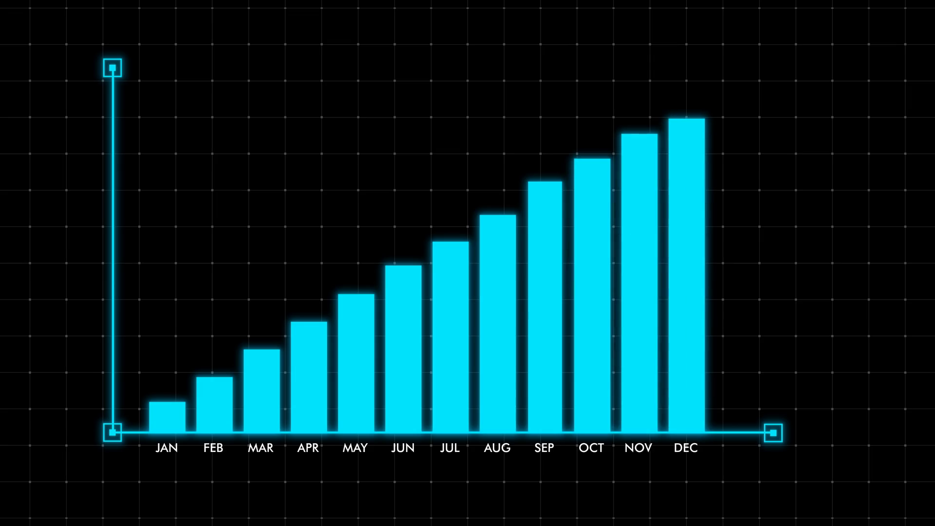 Stock Market Graph Rising Bar Graph Stock Motion Graphics SBV-348792740 ...