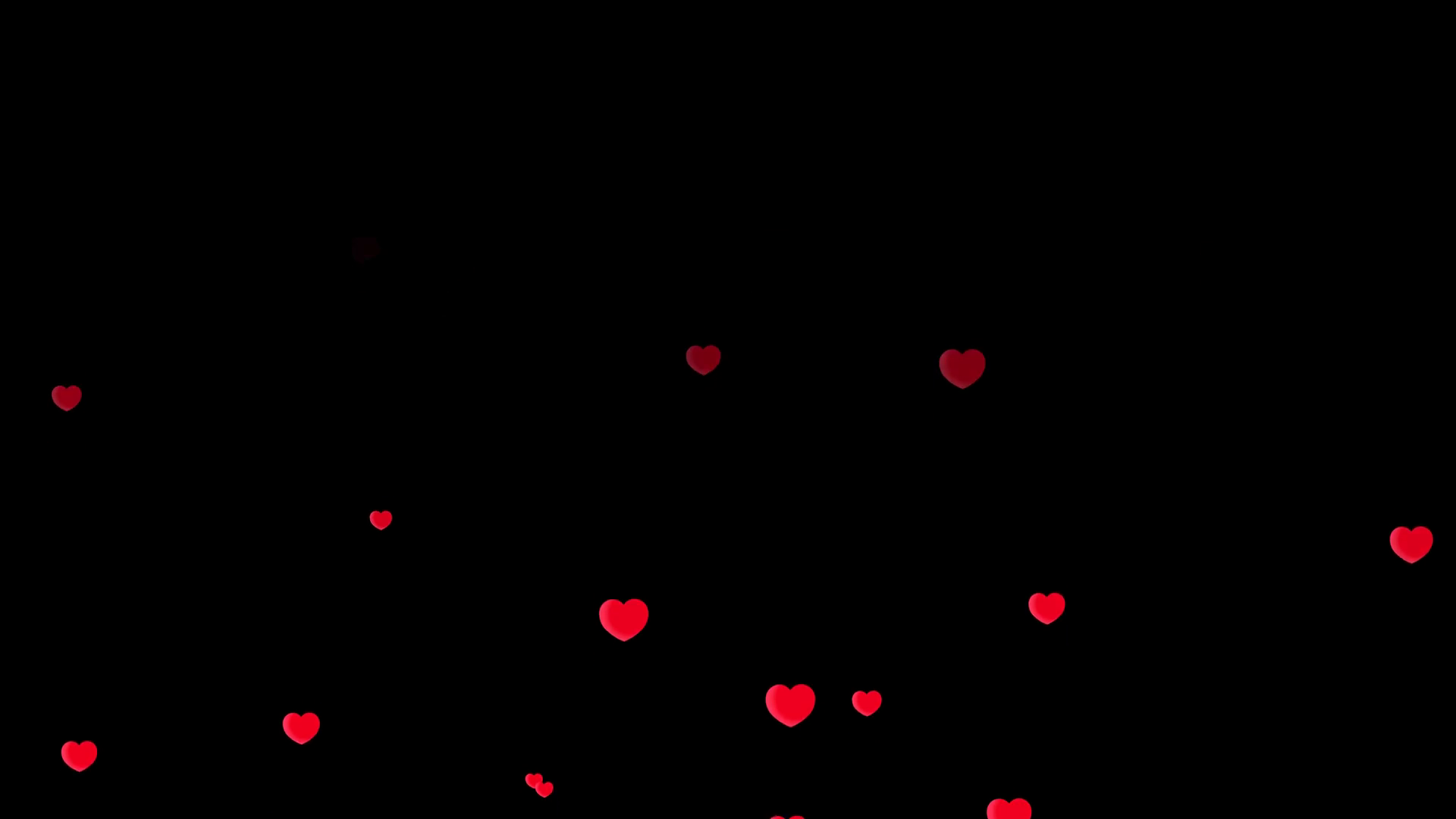 Heart Falling Animation On Dark Background Stock Motion Graphics SBV ...