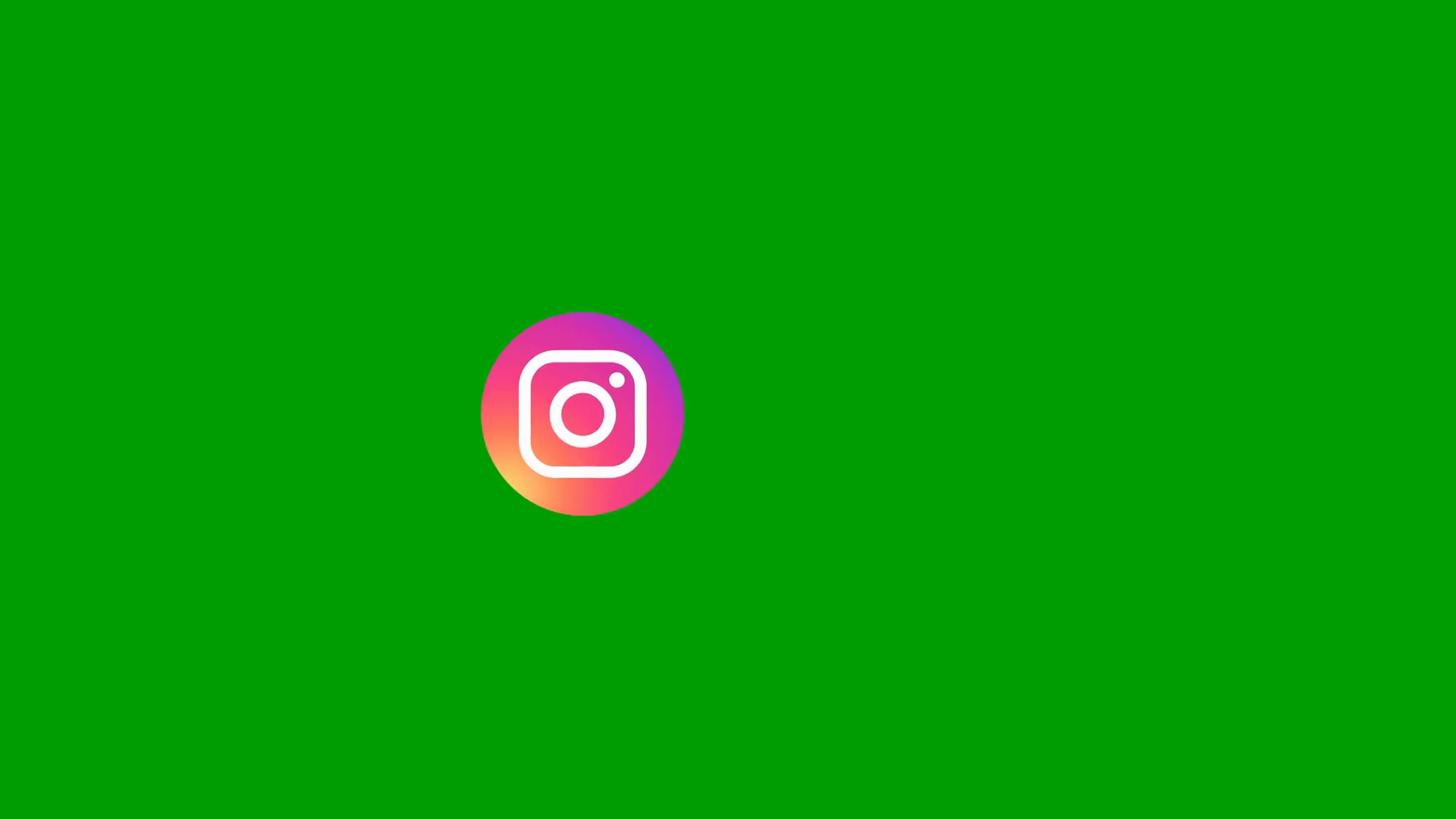 Instagram Logo Animation Social Media Icon Stock Motion Graphics SBV ...
