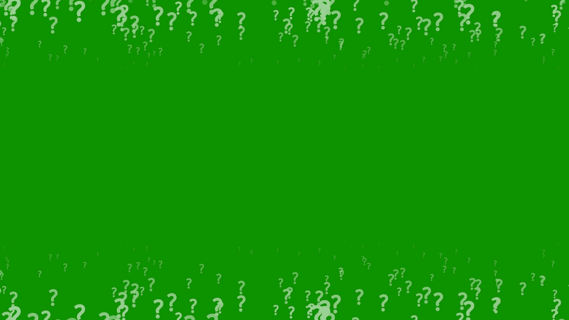 Animation Of Question Marks Moving On Green Stock Motion Graphics SBV ...