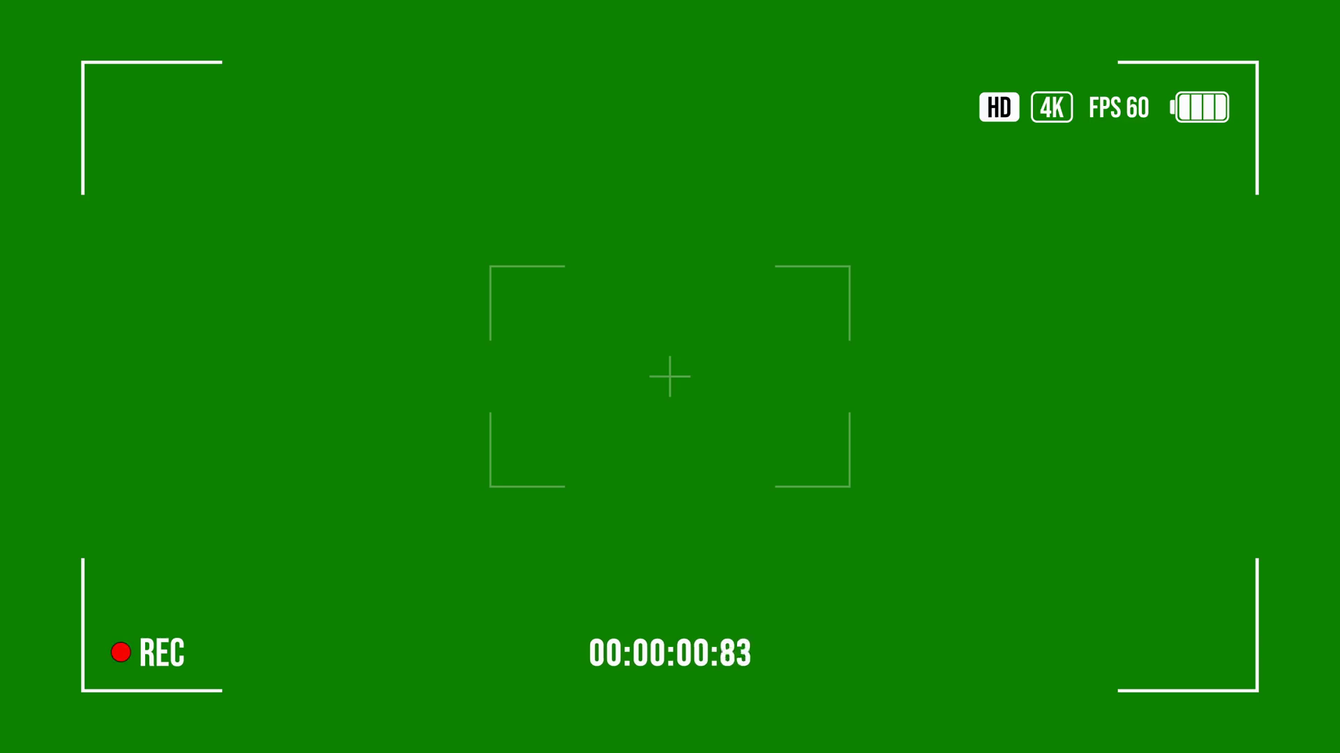 Camera Recording Screen Overlay Camera Stock Motion Graphics SBV ...