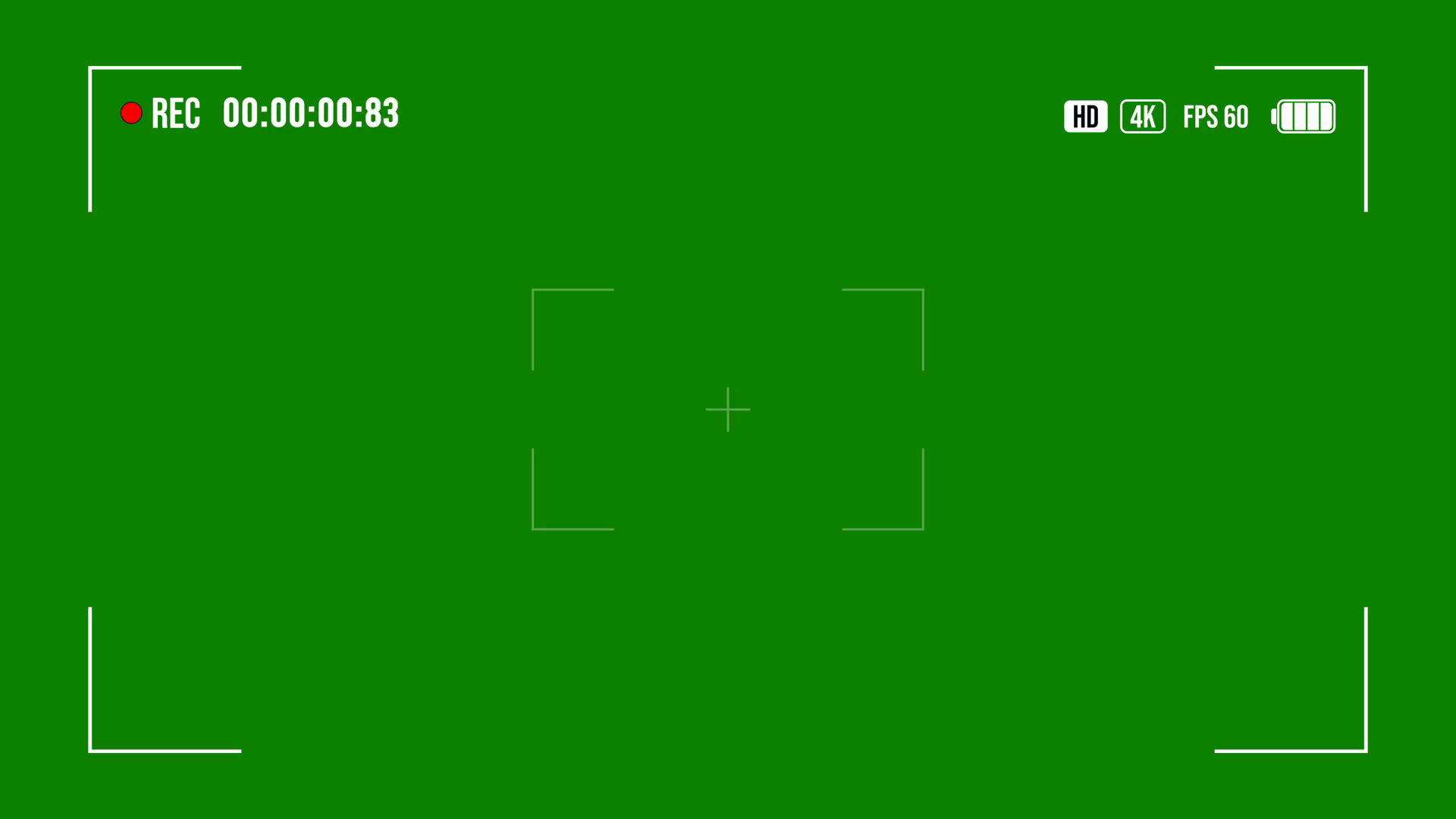 Camera Recording Screen Overlay Camera Stock Motion Graphics SBV ...