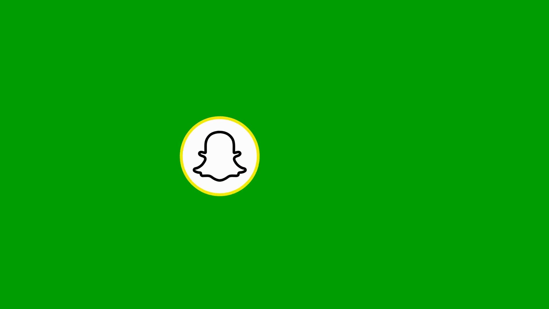 Snapchat Logo Animation Social Media Icon Stock Motion Graphics SBV ...