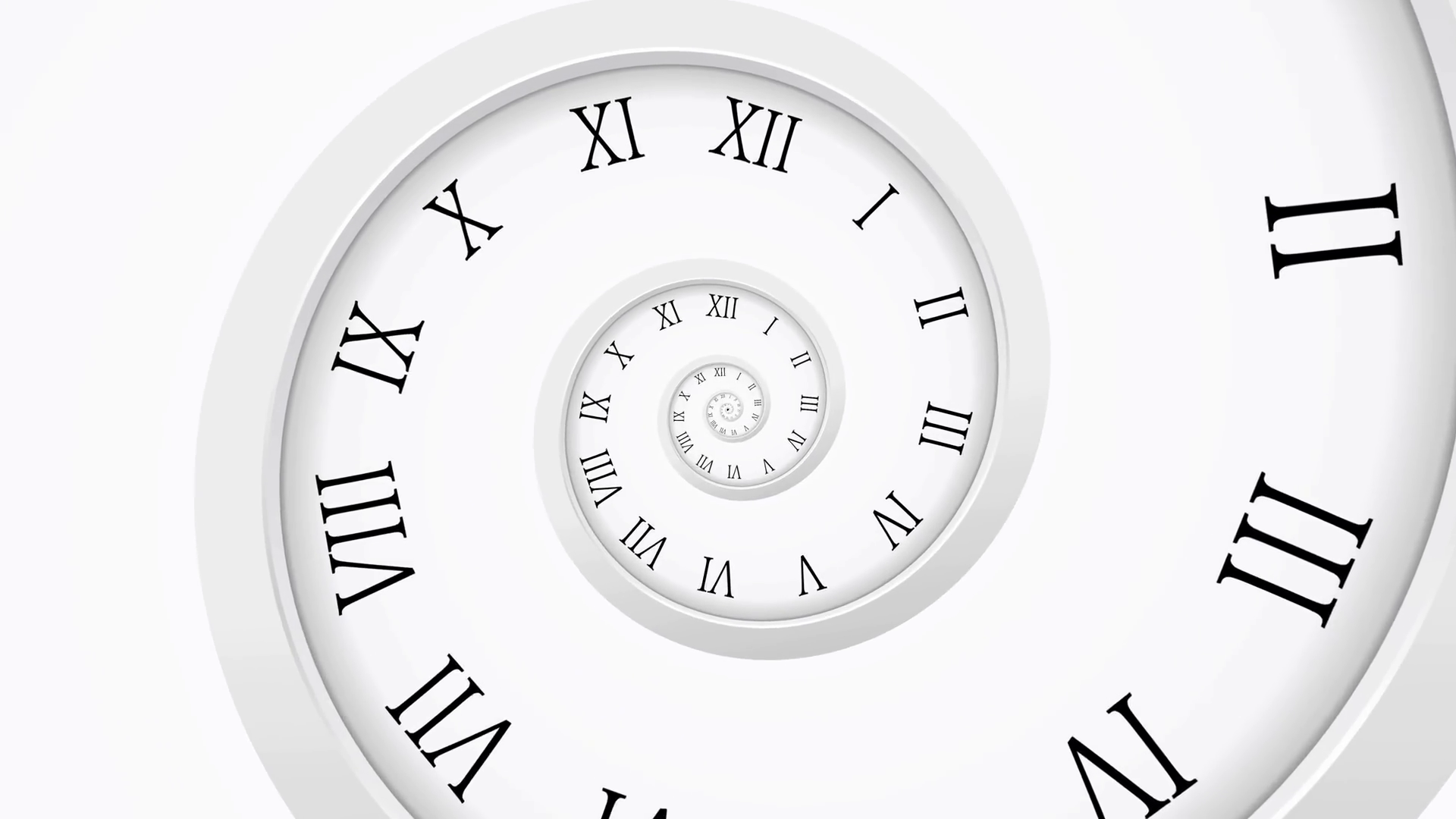 Spiral Clock Animation Looped Background Stock Motion Graphics SBV ...
