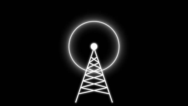 Radio Tower Animation Stock Footage: Royalty-Free Video Clips - Storyblocks