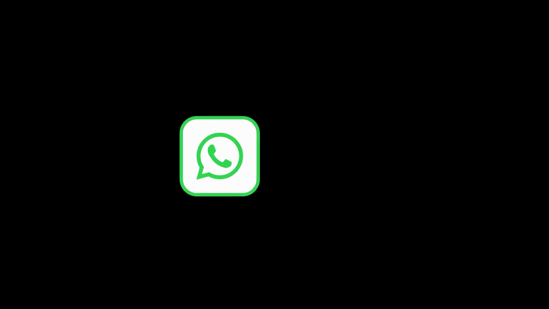 Whatsapp Social Media Icon Lower Third With Stock Motion Graphics SBV ...
