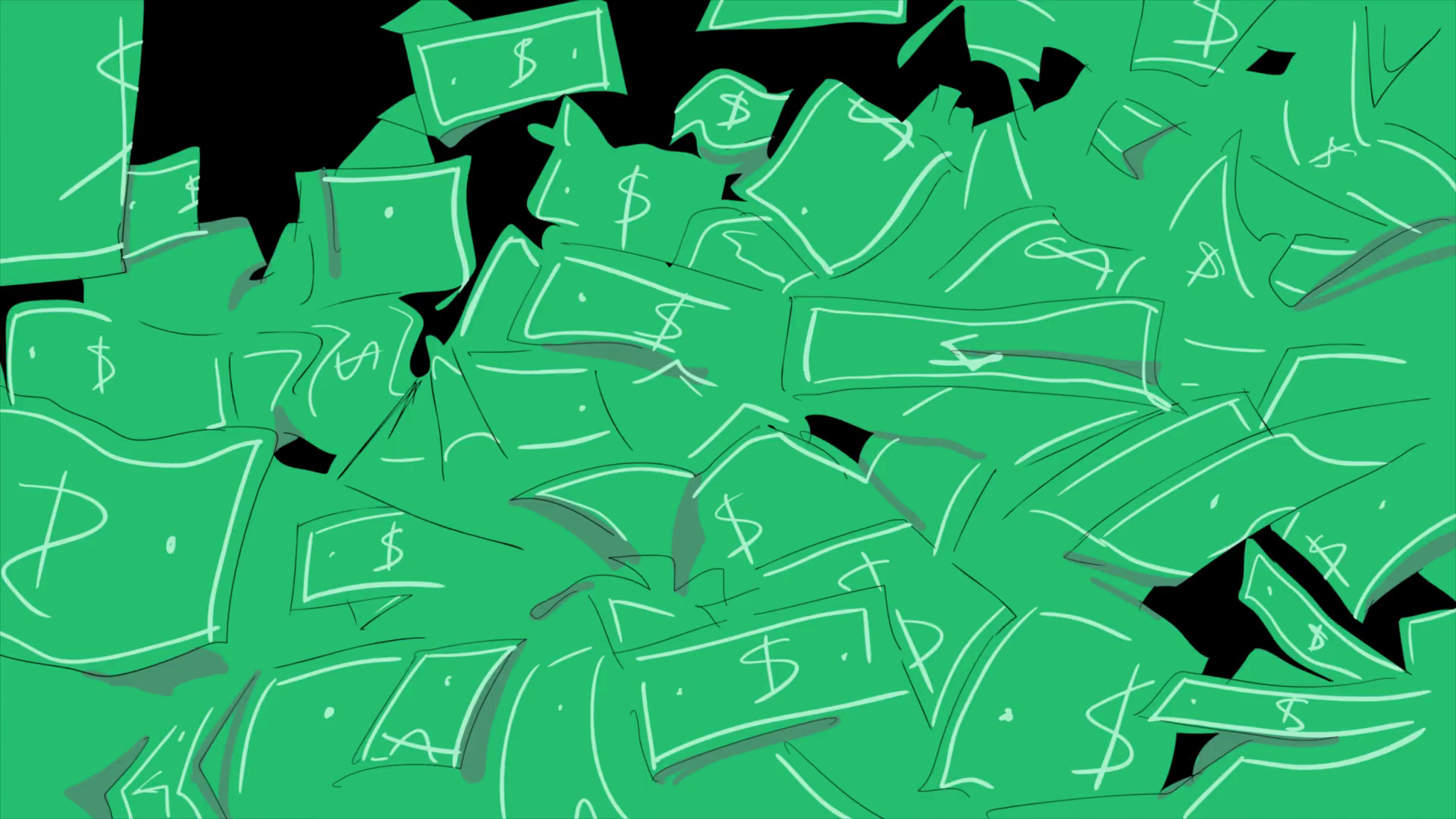 Money Cartoon Transition Stock Motion Graphics SBV-352333542 - Storyblocks