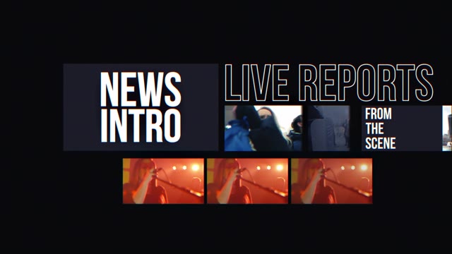 Split Screen News Templates Royalty-Free - Storyblocks