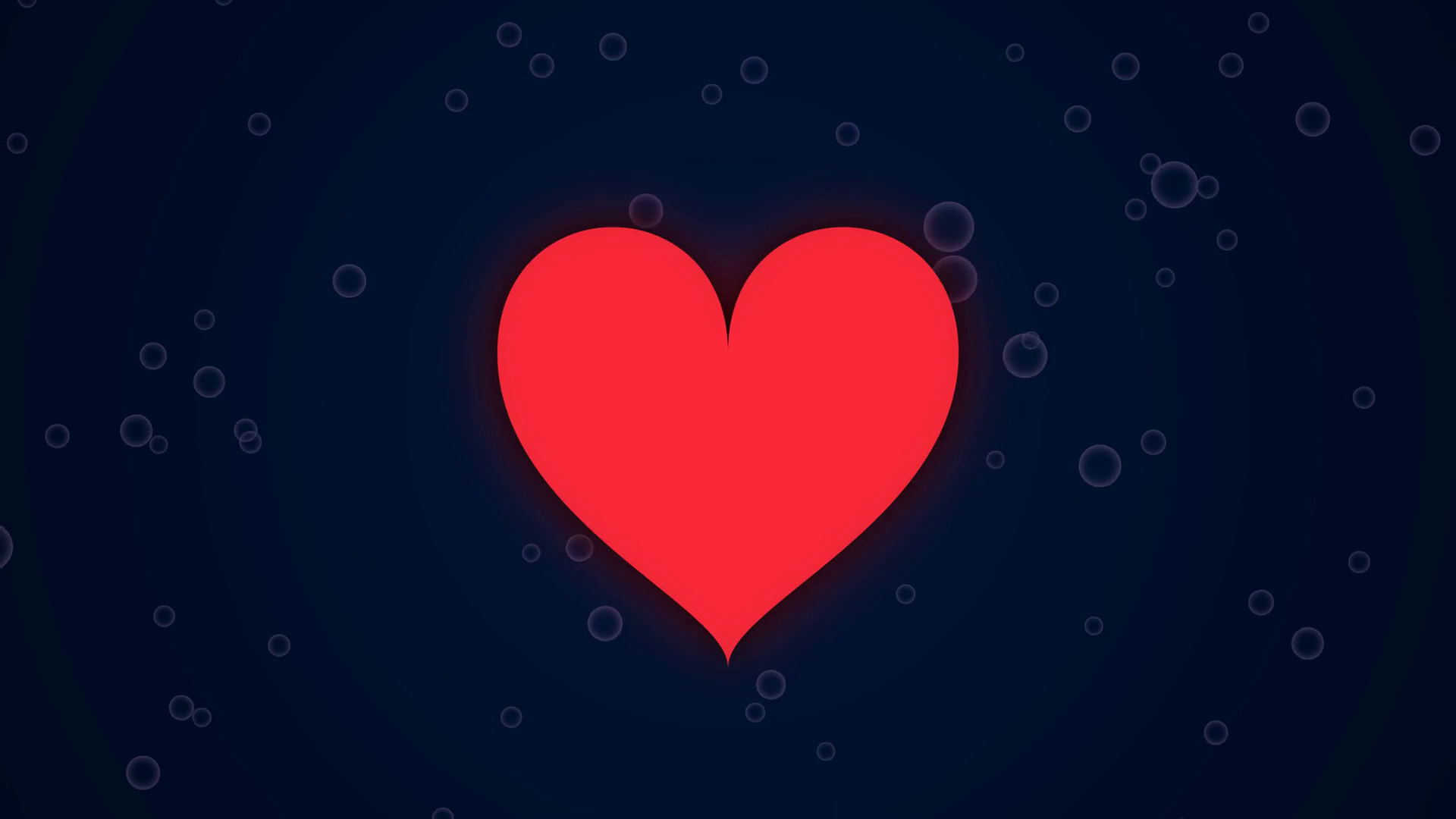 Valentine Heart Love Scale Up Beating Heart Stock Motion Graphics SBV ...
