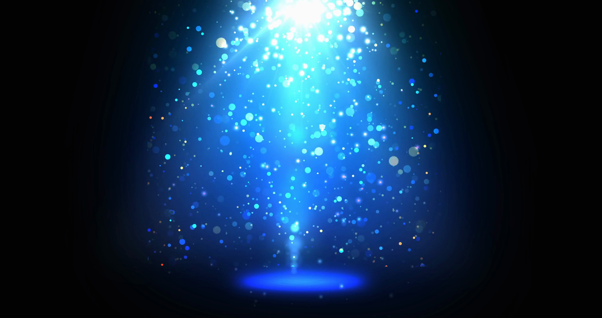 Big Stage Spotlight Illuminating Circle Spot Stock Motion Graphics SBV ...