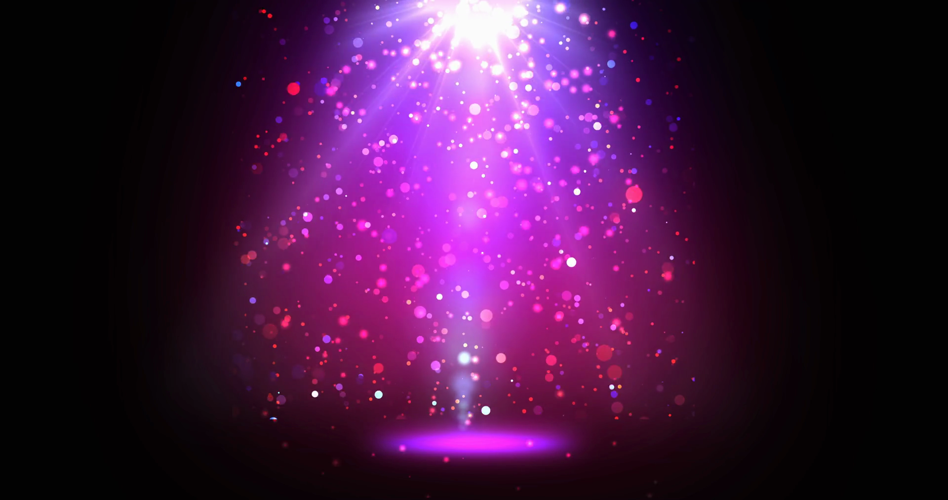 Big Stage Spotlight Illuminating Circle Spot Stock Motion Graphics SBV ...