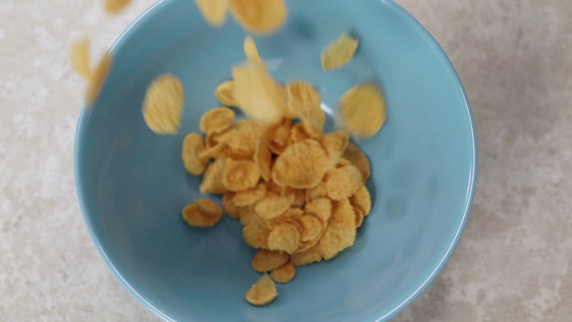 Cornflakes Steadily Cascading Into Light Stock Footage SBV-351953398 ...