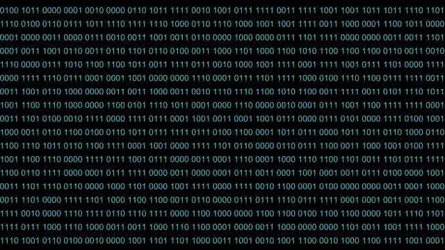 Binary Code Background Stock Footage: Royalty-Free Video Clips ...