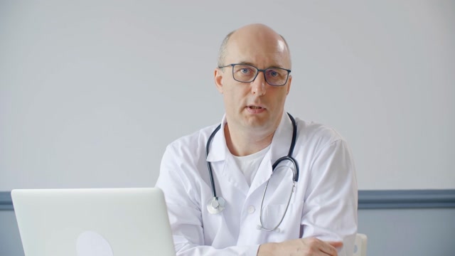 Doctor Saying No Stock Footage: Royalty-Free Video Clips - Storyblocks