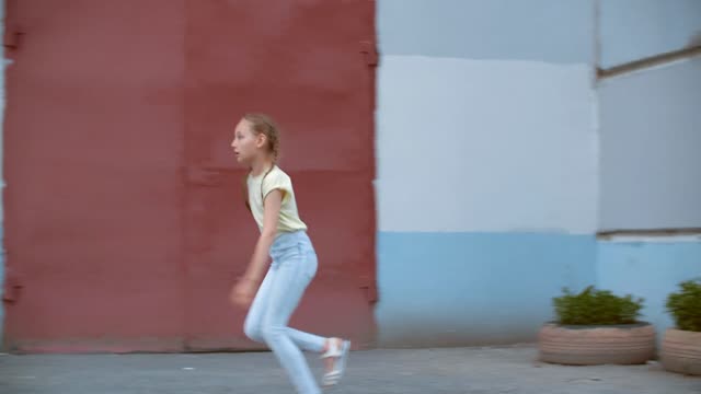 Scared Child Running Stock Footage: Royalty-Free Video Clips - Storyblocks