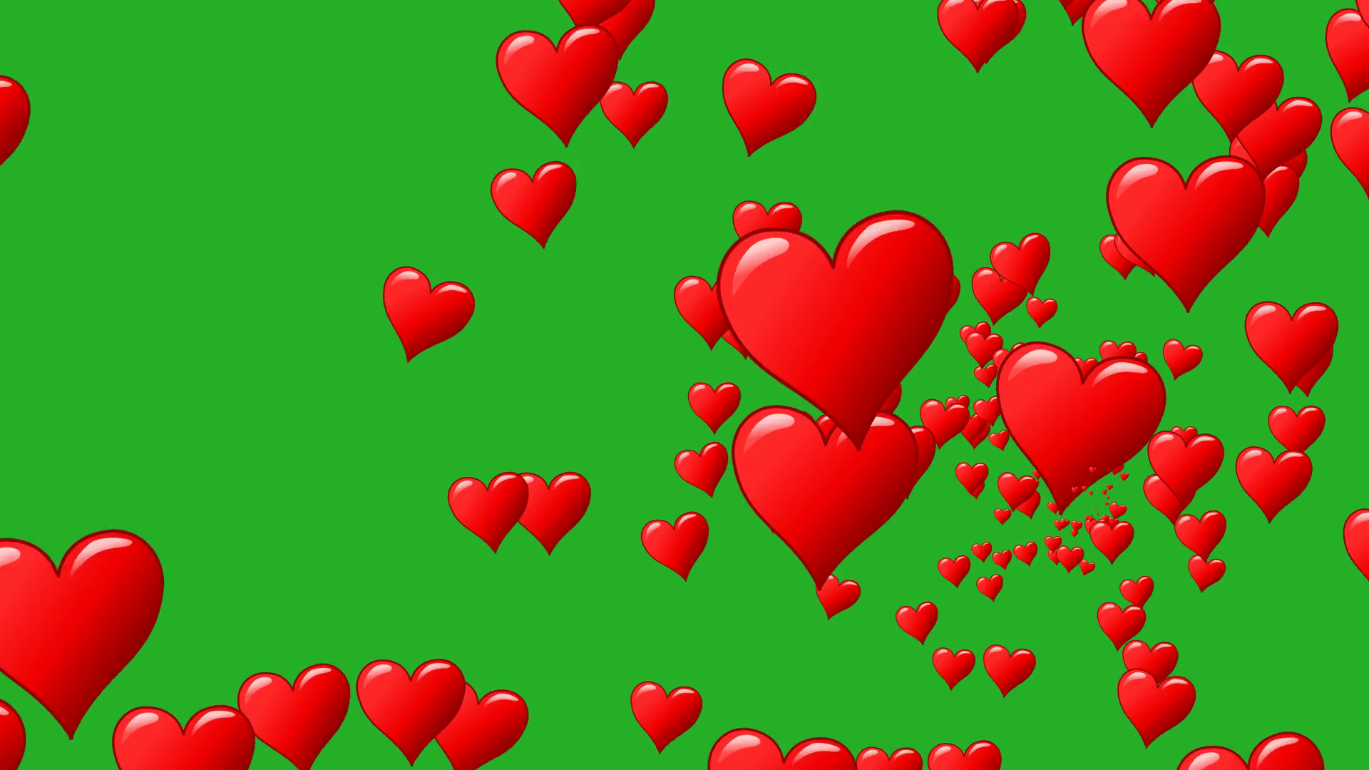 Animated Red Hearts