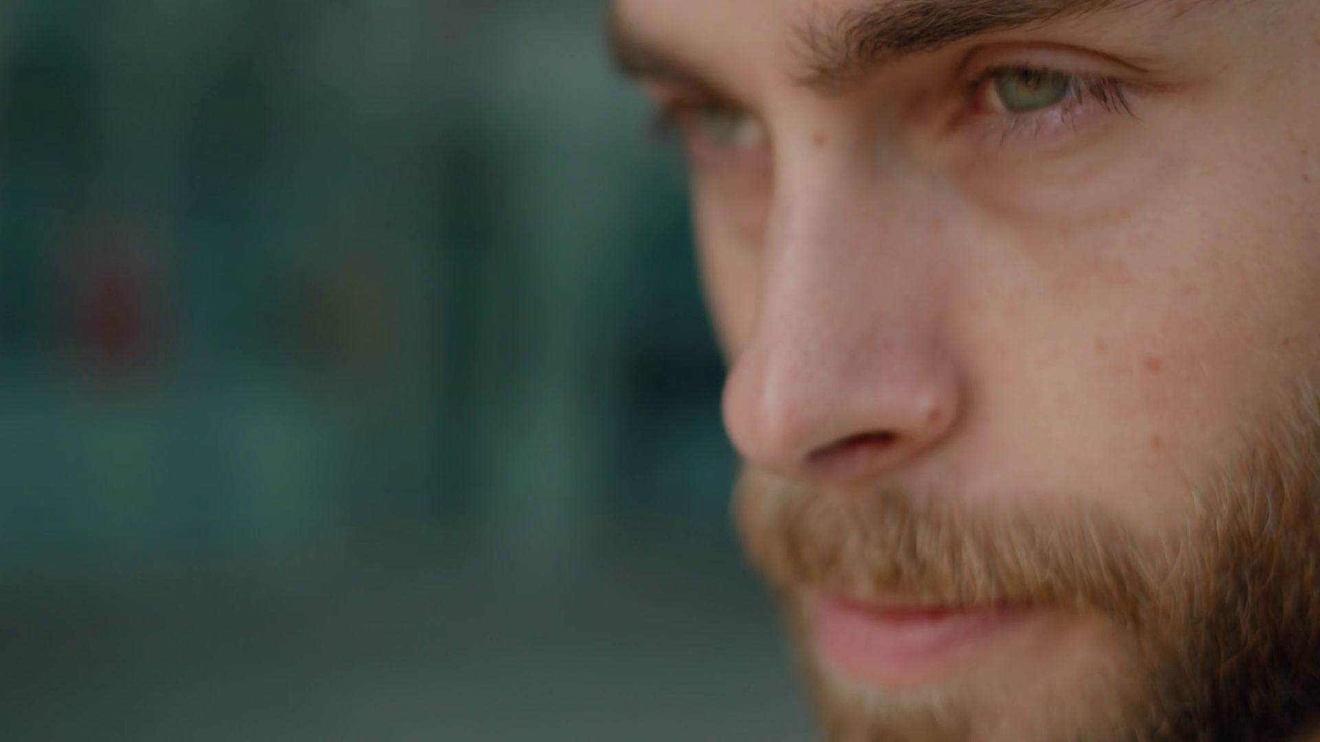 Close Up Of Adult Man Opening Blue Eyes On Stock Footage SBV-347158952 ...