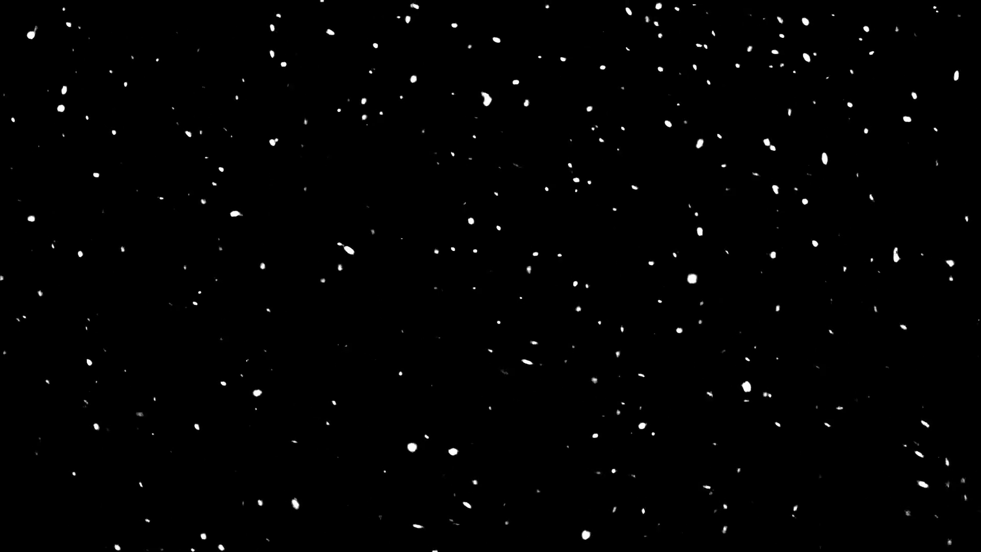 Winter Snow Falling Snow Animation Loop Slow Stock Footage SBV ...