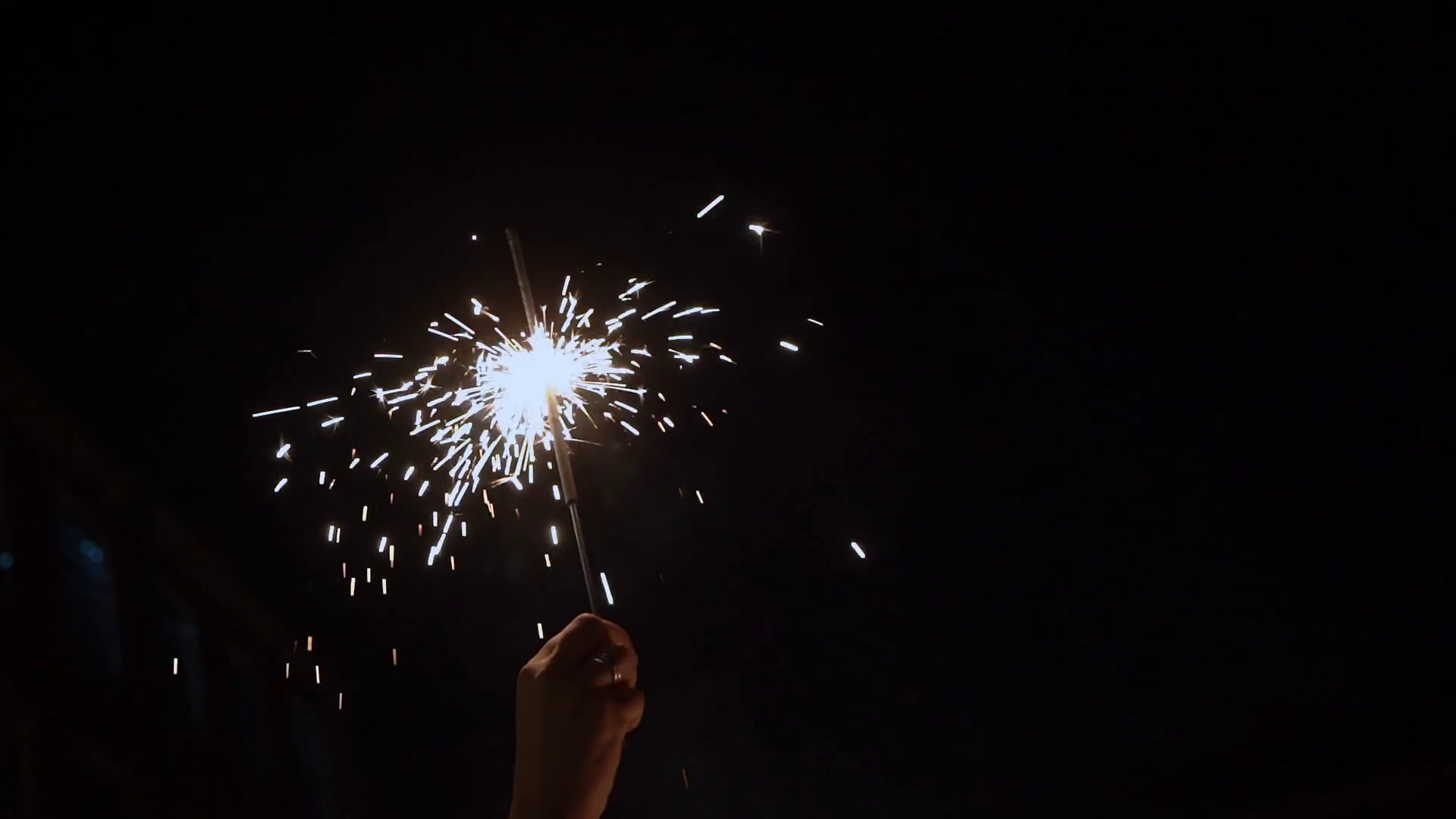 Bengal Lights Fireworks Sparkling People Stock Footage SBV-352011772 ...