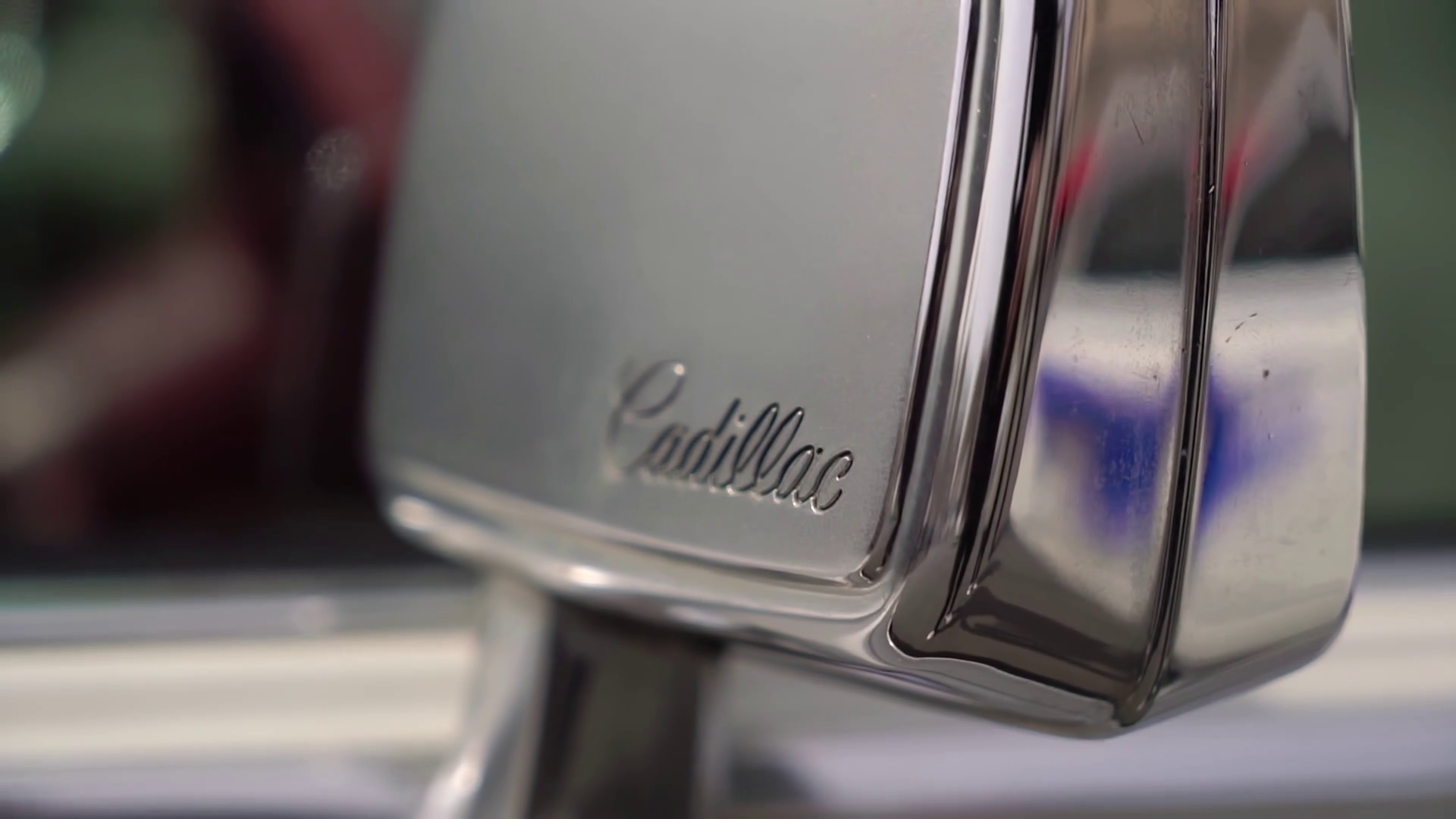 Retro Vintage American Car Cadillac Rear Stock Footage SBV-352014773 ...