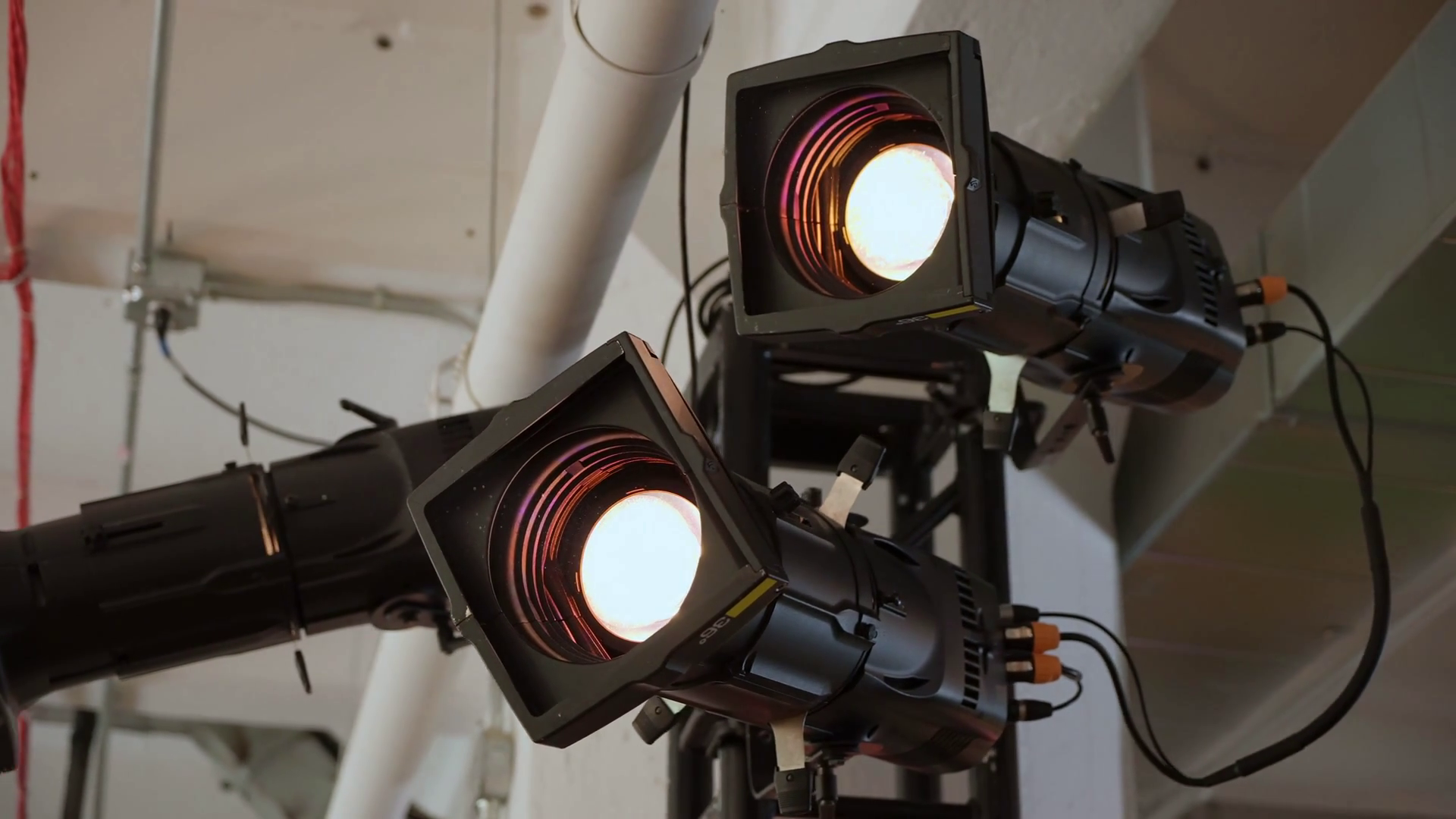 A Professional Stage Lighting Setup Events Stock Footage SBV-352760369 ...