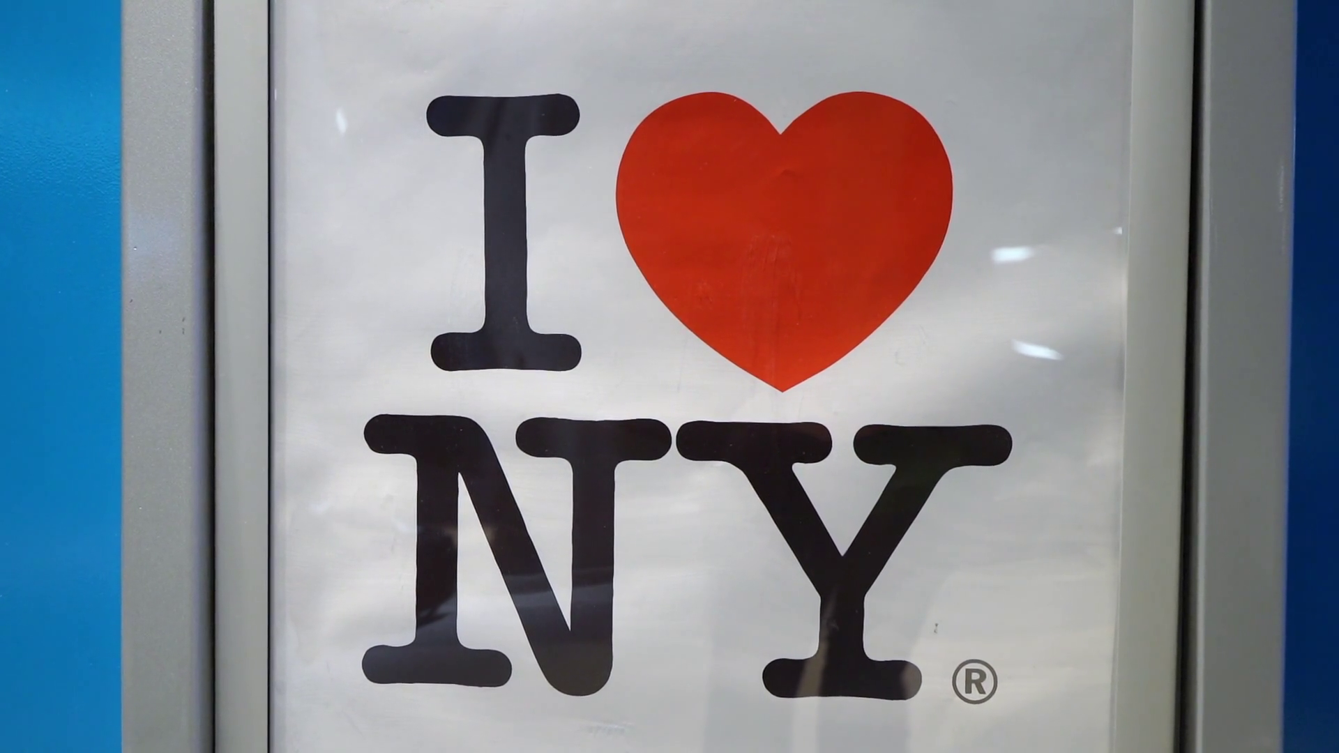 The Iconic I Love Ny Sign Is Vibrant Urban Stock Footage SBV-352001828 ...