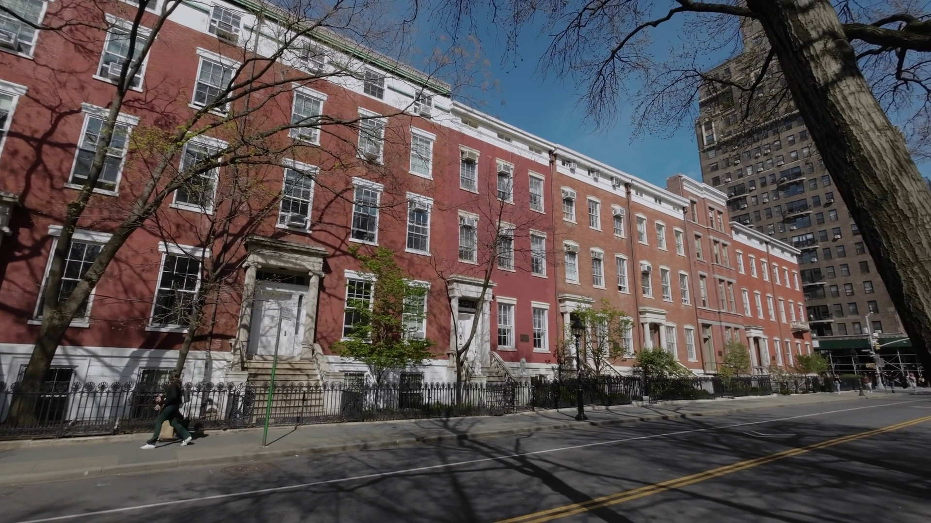 Historic Row Houses Are Iconic Structures In Stock Footage SBV ...