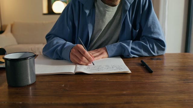 Man Drawing Plans Stock Footage: Royalty-Free Video Clips - Storyblocks
