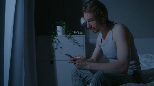 Cell Phone In Dark Room Stock Footage: Royalty-Free Video Clips ...