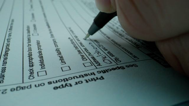 Filling Form Stock Footage: Royalty-Free Video Clips - Storyblocks