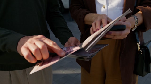 Man Distributing Pamphlets Stock Footage: Royalty-Free Video Clips ...