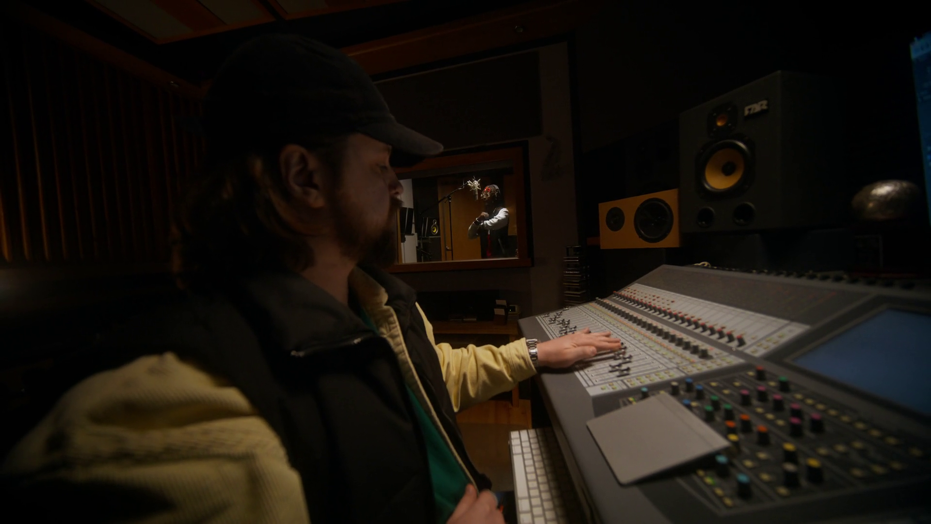 Working In Recording Studio Music Engineer Stock Footage SBV-351675169 ...