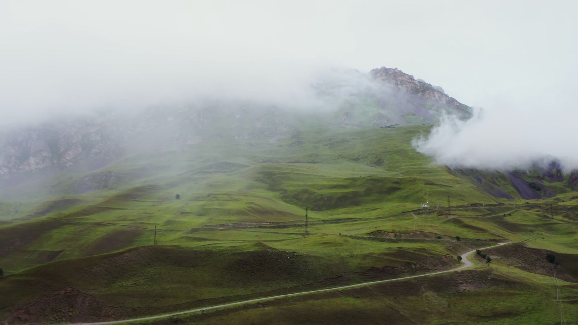 Exploring Scenic Mountain Valley In Russia's Stock Footage SBV ...