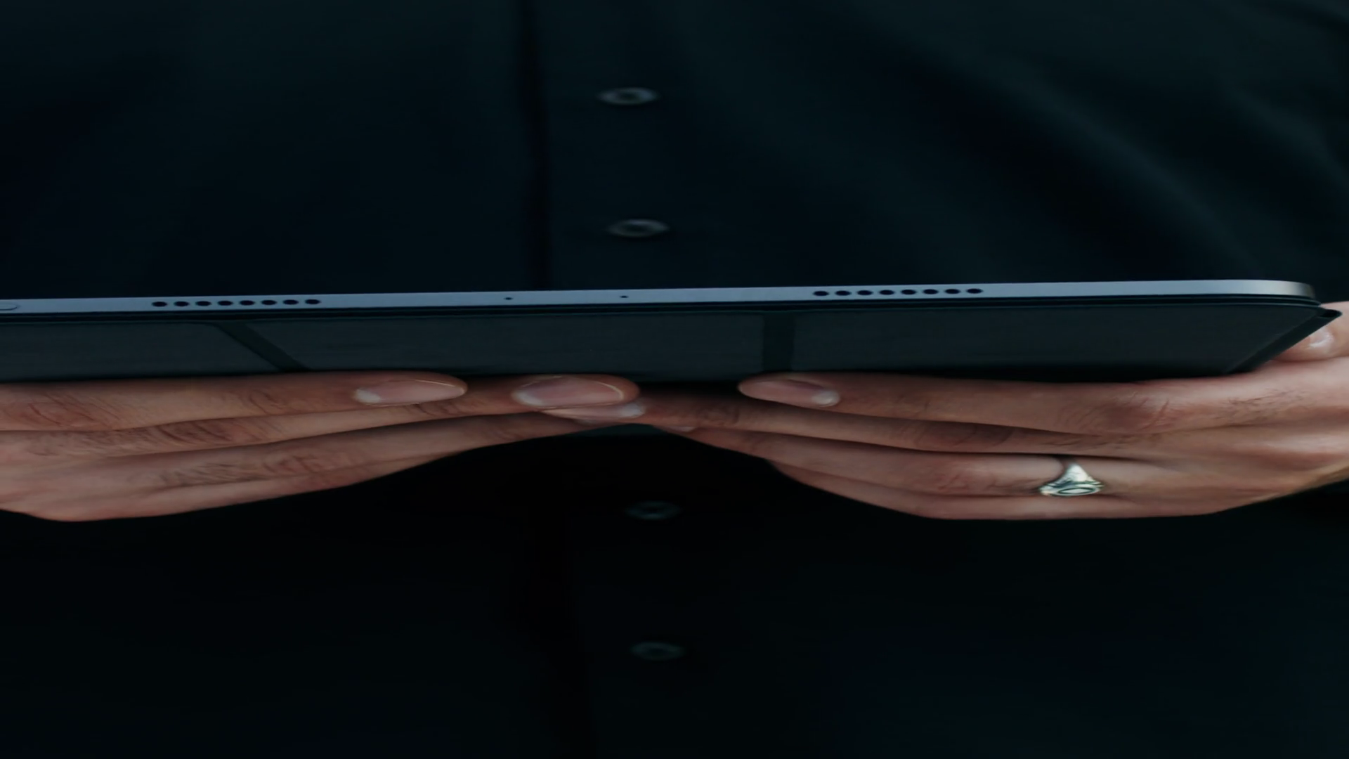 A Young Male Priest With Tablet In Hands Stock Footage SBV-348380831 ...